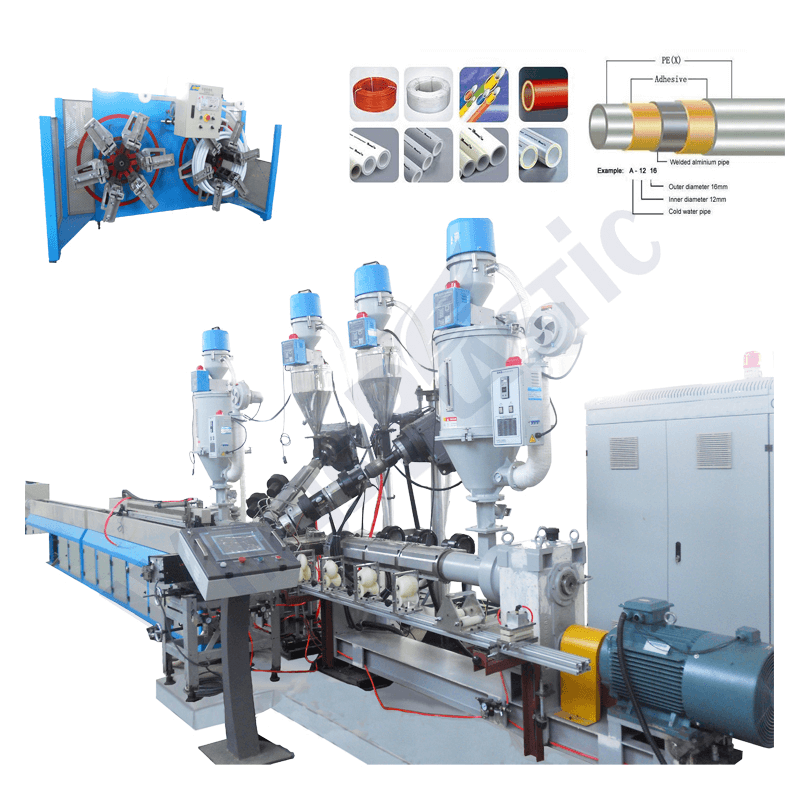 PE - AL- PE Pipe Aluminum Plasic Composite Pipe Extrusion Machine - Buy ...